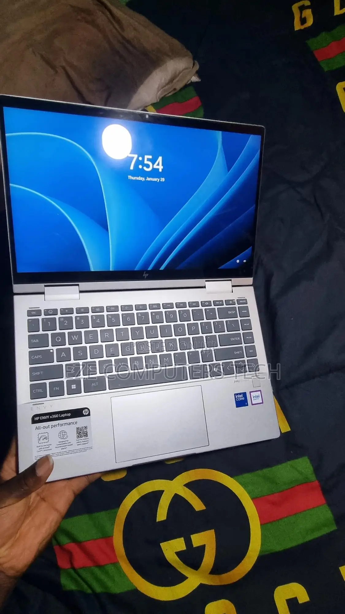 Laptop HP Envy X360 15z 16GB Intel Core 7 SSD 512GB in Awka - Laptops ...