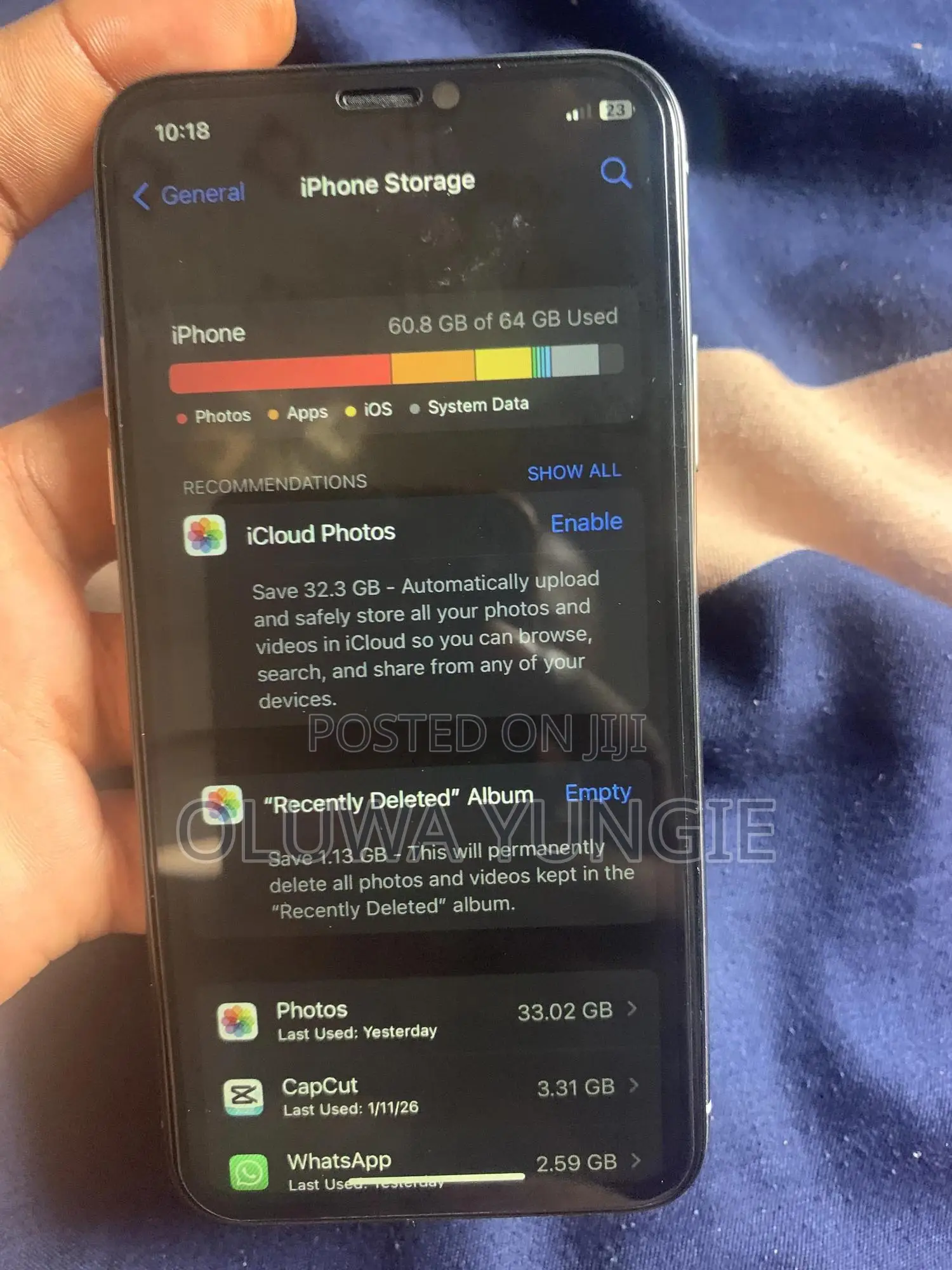 Apple iPhone X 64 GB White in Owerri - Mobile Phones, Oluwa Yungie ...