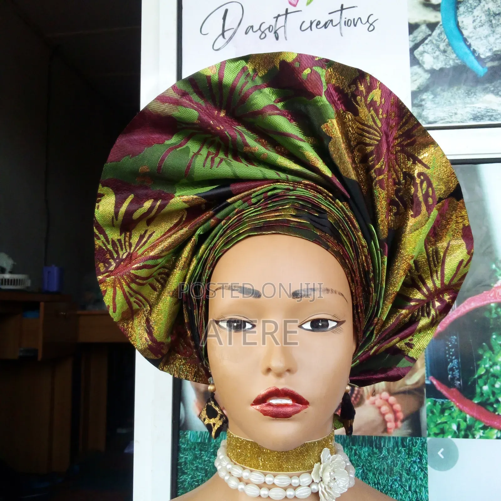 Damask Auto Gele in Ilorin East - Clothing Accessories, Atere Folake ...