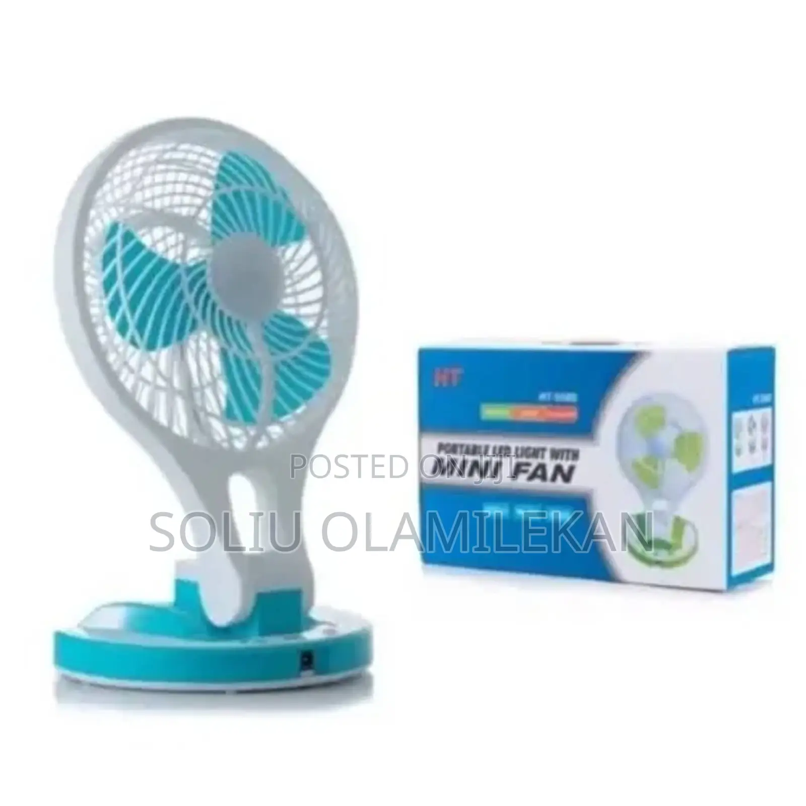 Rechargeable Mini Fan With Led Light in Lagos Island (Eko) - Home ...