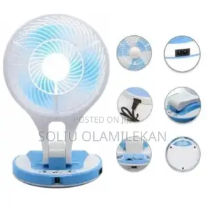 Rechargeable Mini Fan With Led Light in Lagos Island (Eko) - Home ...