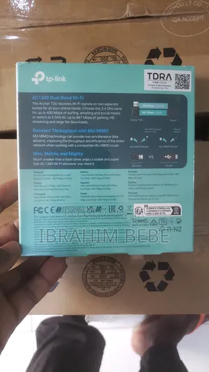 Tp-Link Ac1300 Mini Wireless Mu-Mimo Usb Adapter Archer T3u in Ikeja ...