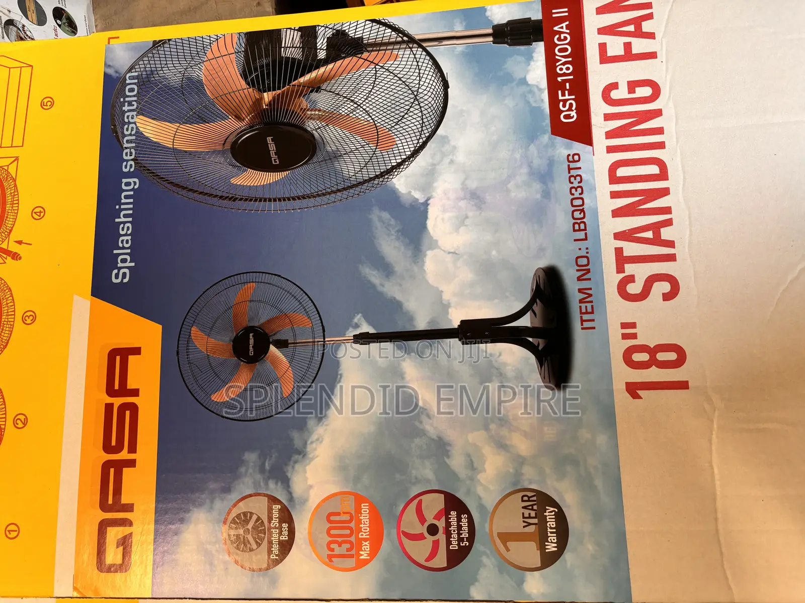 18” Gasa Standing Fan in Lagos State - Home Appliances, Splendid Empire ...