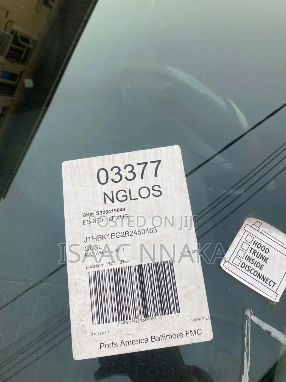 Lexus ES 350 2011 Black in Lagos State - Cars, Isaac Nnaka | Jiji.ng