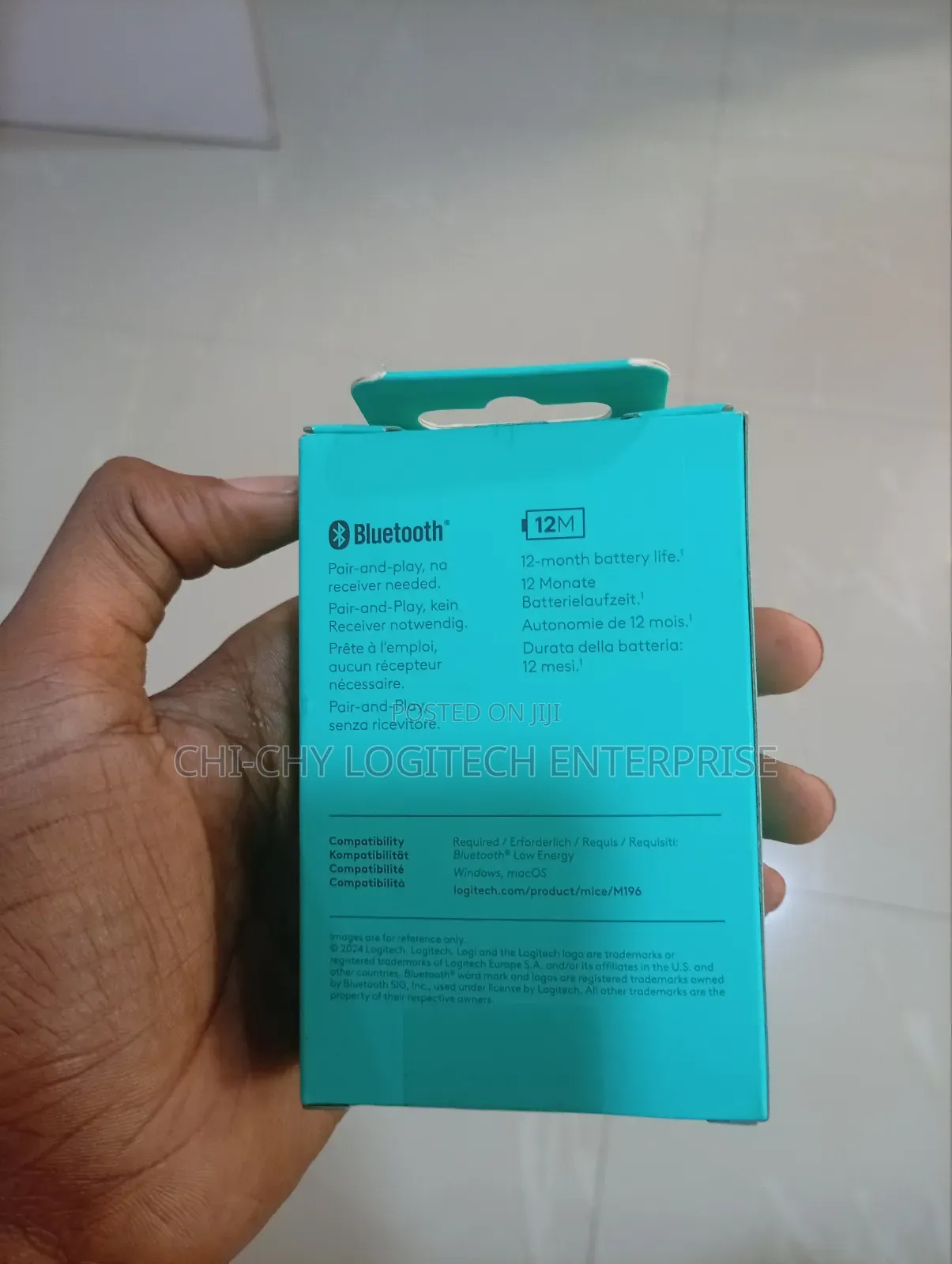 Logitech M196 Bluetooth Wireless Mouse – 1000 Dpi Optical in Ikeja ...