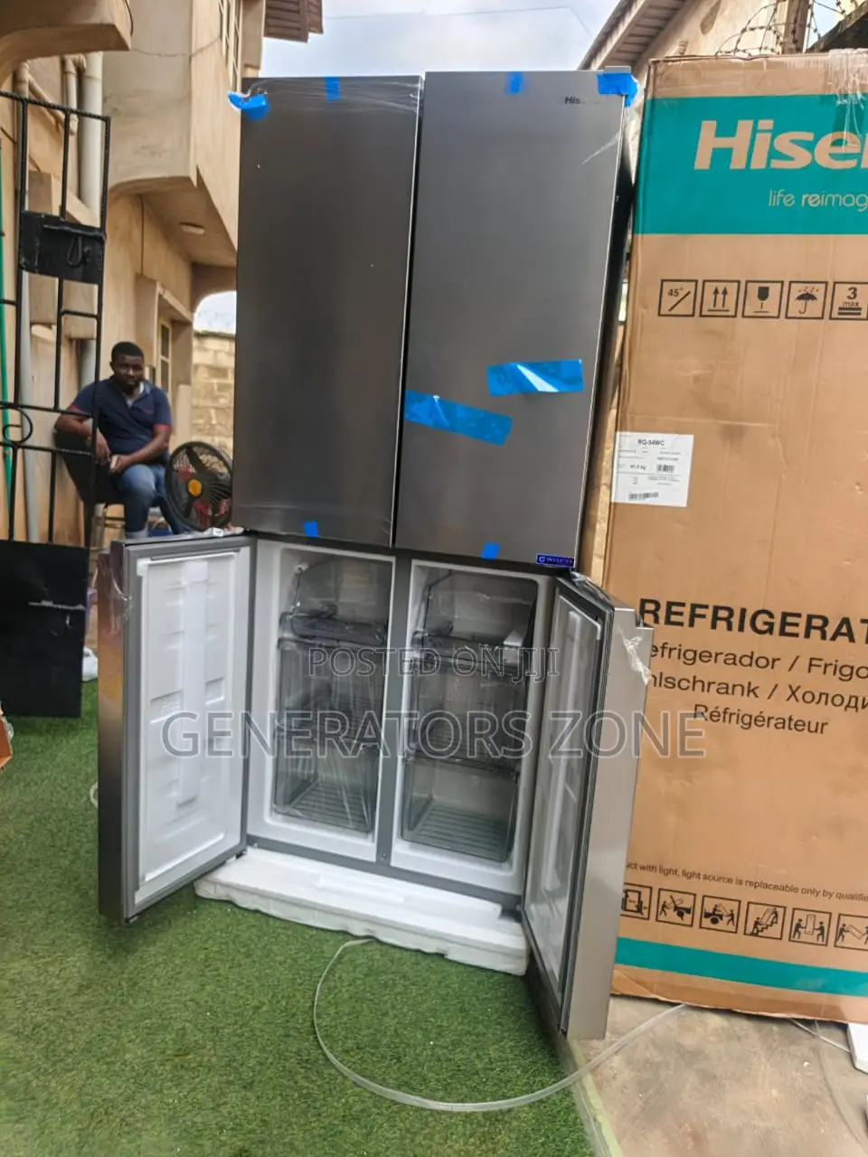 Hisense Ref-54ws 392l Multi-Door Refrigerator in Ilashe - Kitchen ...