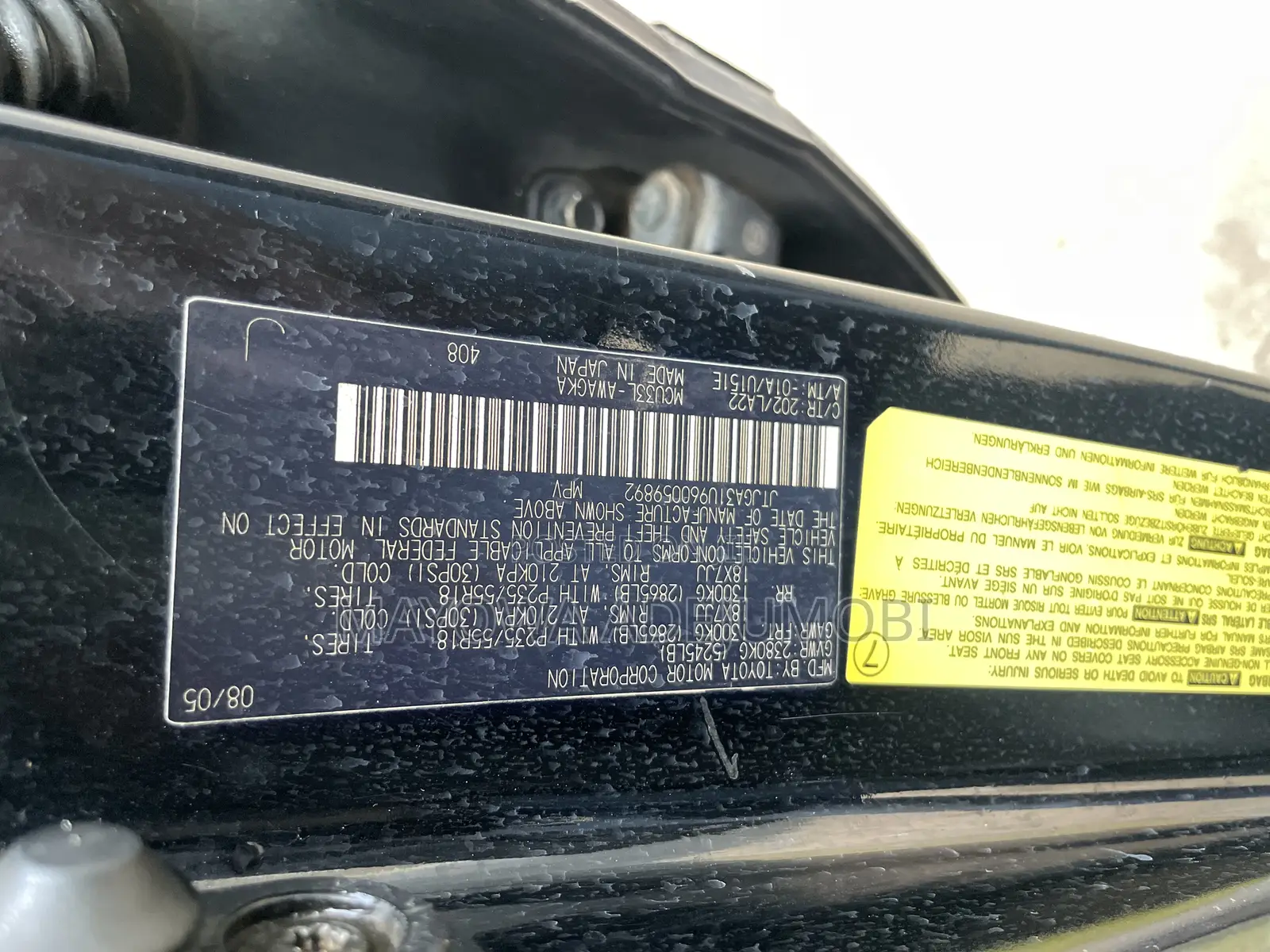 Lexus RX 330 2006 Black in Oluyole - Cars, Niyi Ade | Jiji.ng