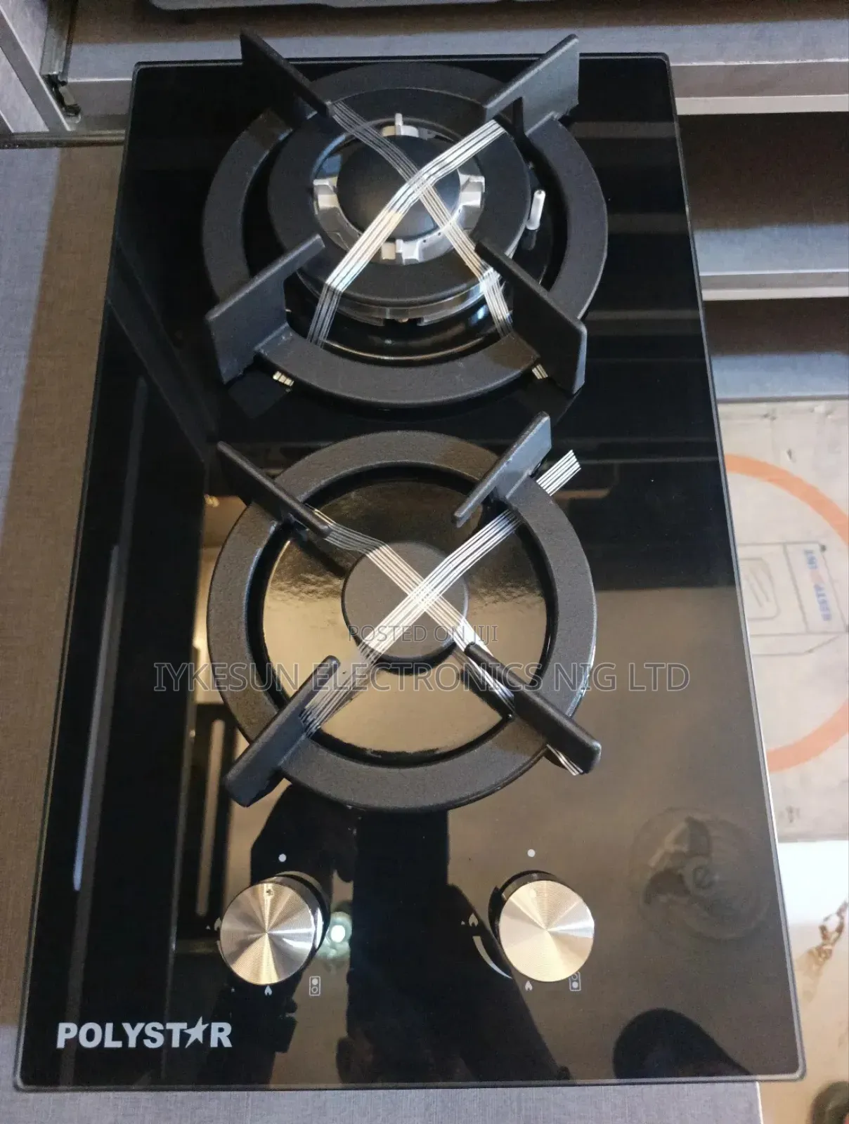 Original Polystar Built-in Super 2 Burners Gas Cooker Hob Automatic in ...