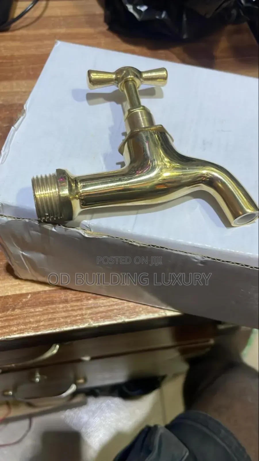 1/2 Polished Brass Bib Tap or Faucet, (Poland Tap) in Orile - Plumbing ...