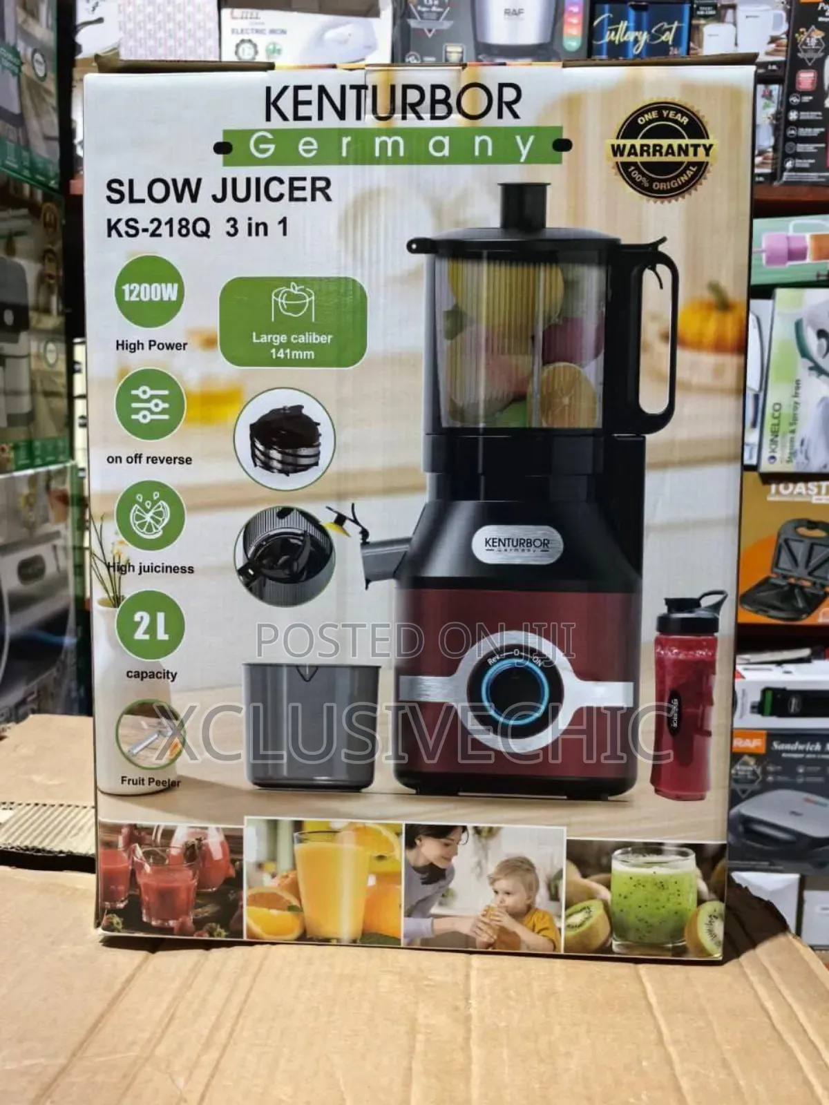 3 in 1 Slow Juicer Copper Engine in Shomolu - Kitchen Appliances ...