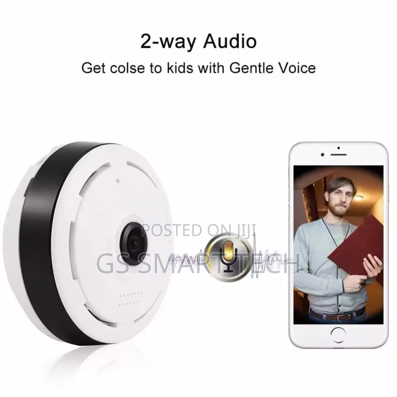 360° V380 Wall Mouth Camera Wifi in Surulere - Security & Surveillance ...