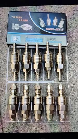 Quick Release Air Line Hose Fittings All Sizes 1/4, 3/8, 1/2 in Port ...