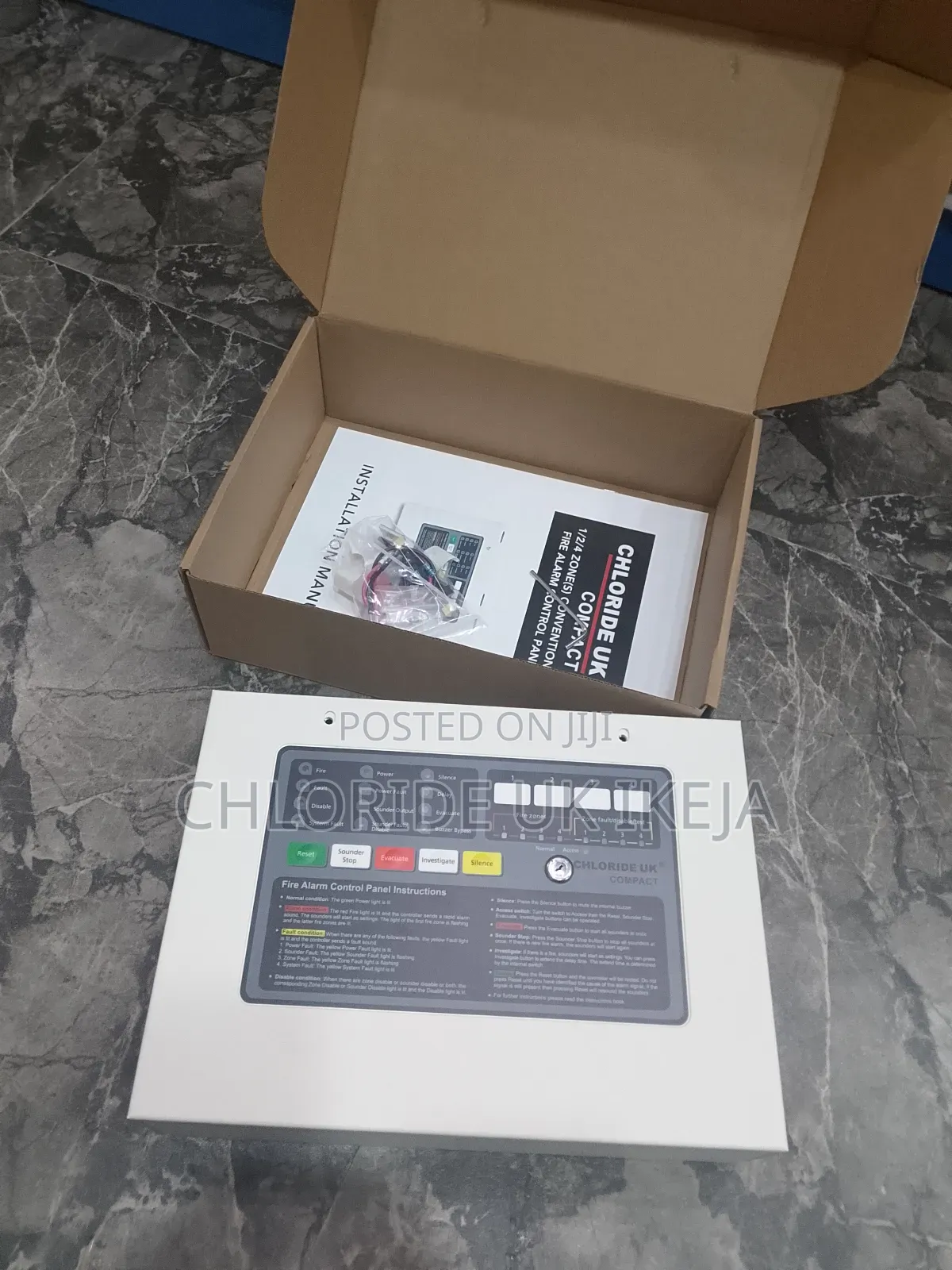 Chloride Uk 1zone Fire Alarm Control Panel for sale - Chloride Uk Ikeja ...