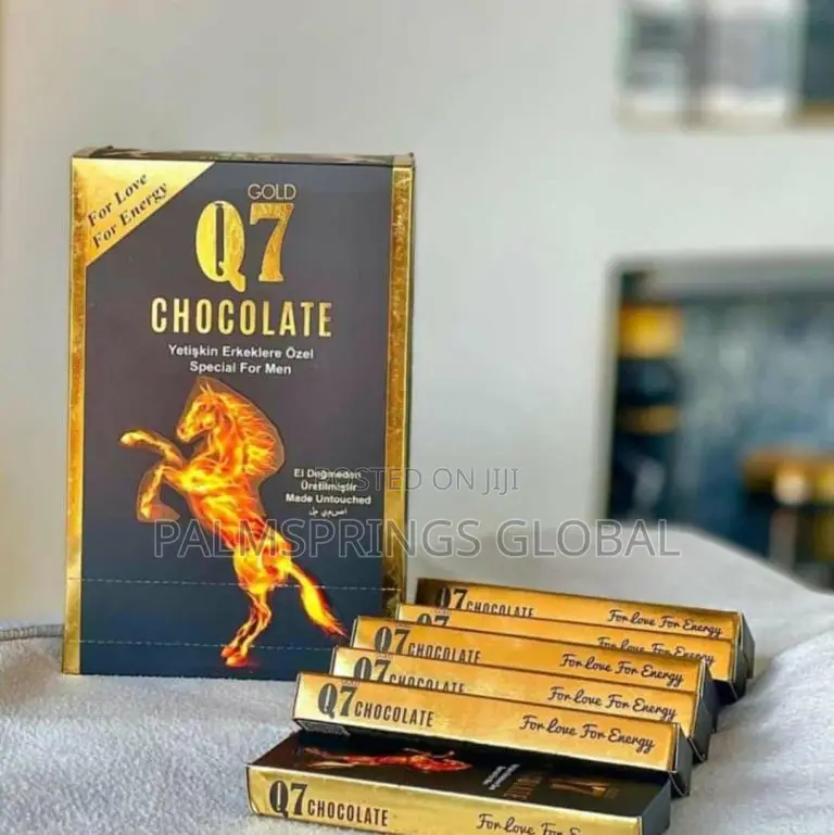 Q7 Gold Chocolate Bars for Men - 12 Bars in a Box in Ojo - Sexual ...