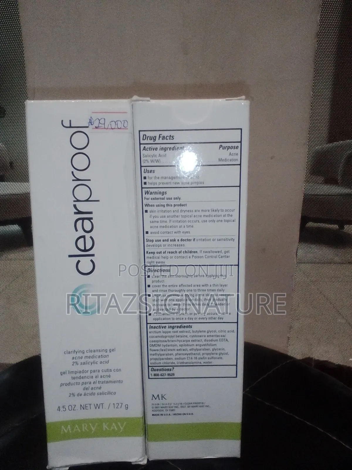 Mary Kay Clearproof Acne Cleaning Gel in Ikeja - Face Care, Ritaz ...