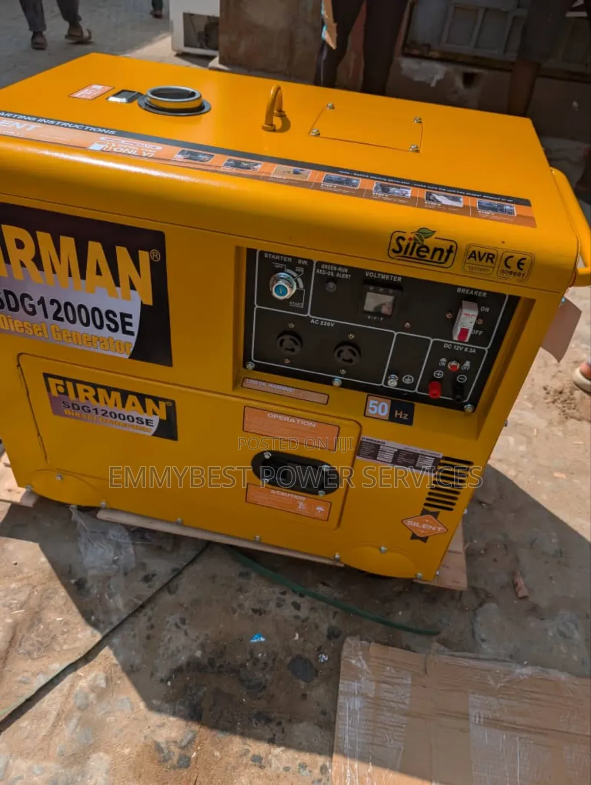 10kva Firman Diesel Single Phase Generator for sale - EmmyBest Power ...