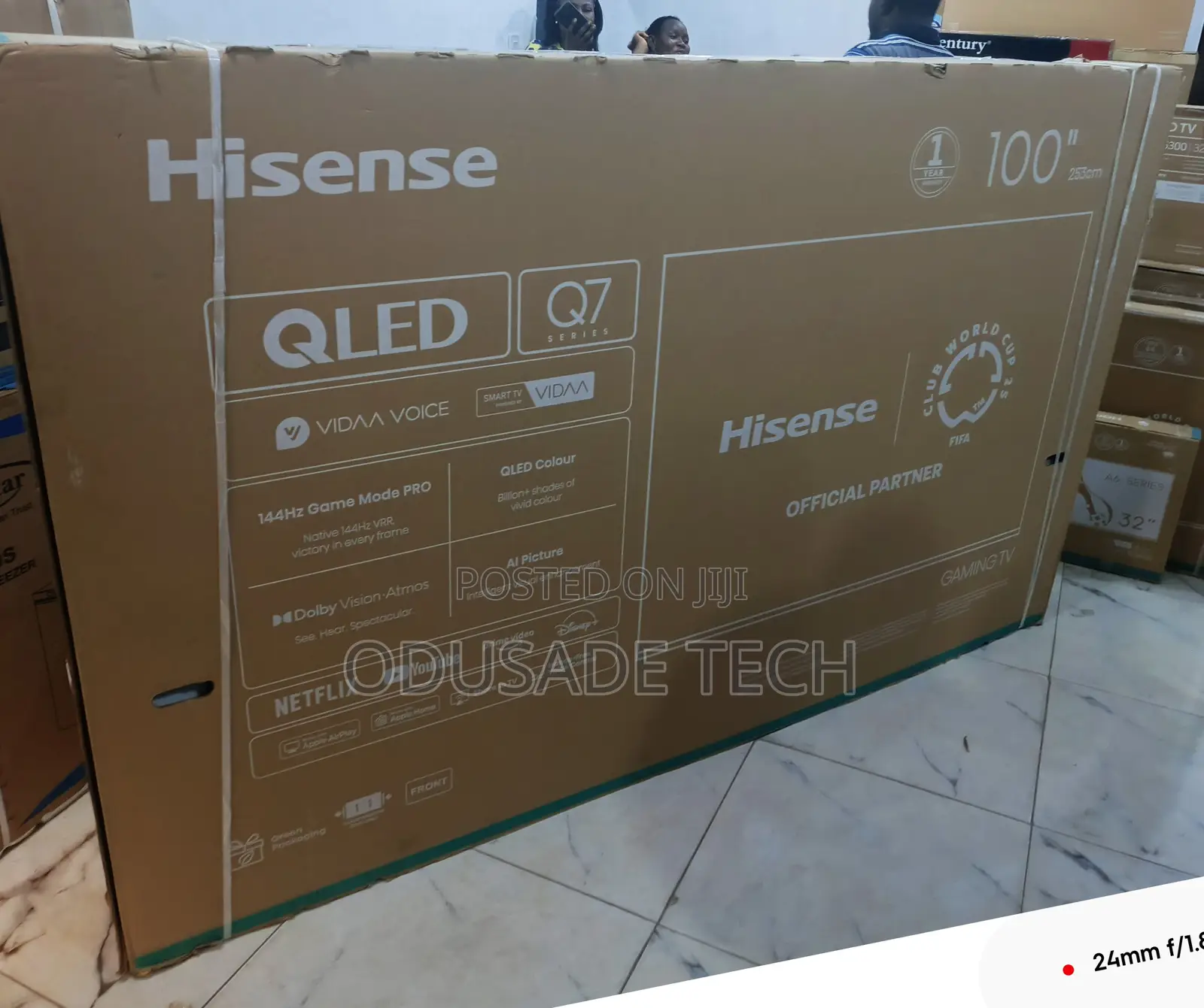 Hisense 100 Inch Qled Home Cinema Tv in Epe - TV & DVD Equipment ...