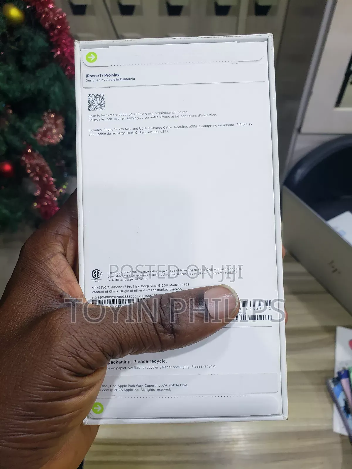 New Apple iPhone 17 Pro Max 512 GB Blue in Ibadan - Mobile Phones ...