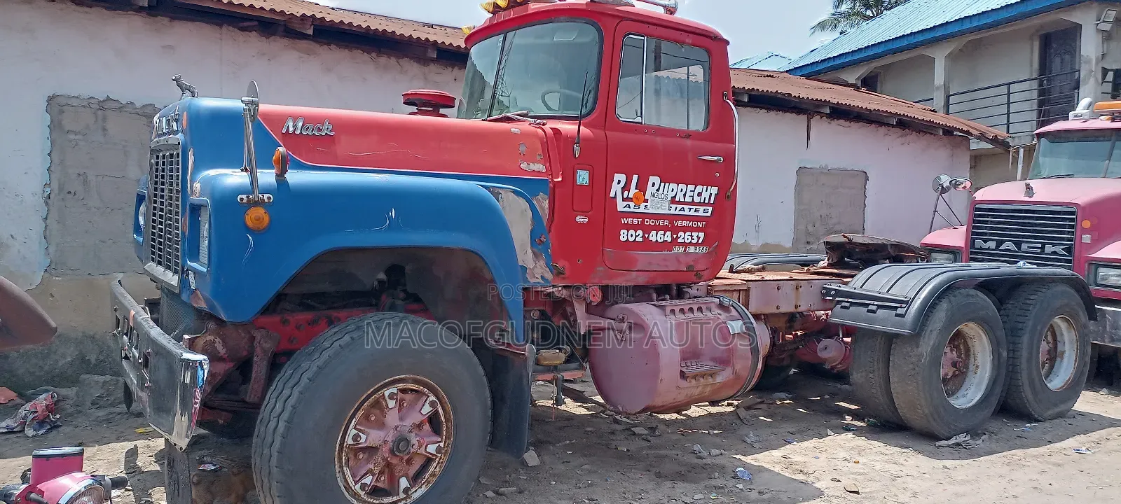 Mack R Model Tractor Head 1998 Blue for sale - MACOFGUDNEM AUTOS Price ...