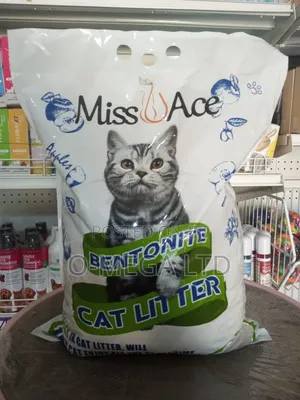 Miss Ace Bentonite Cat Litter in Agege - Pet Accessories, O-mega ...