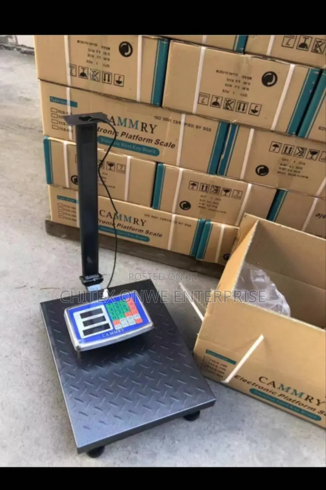 Camry Electronic Platform Scale/ Heavy-duty Weighing Scale (All Sizes ...