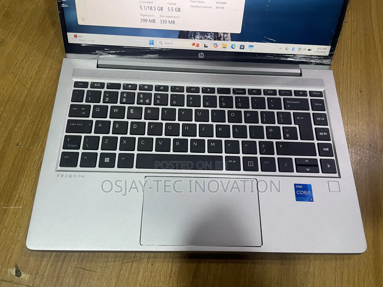 Laptop HP ProBook 440 G9 16GB Intel Core i5 SSD 256GB in Benin City ...