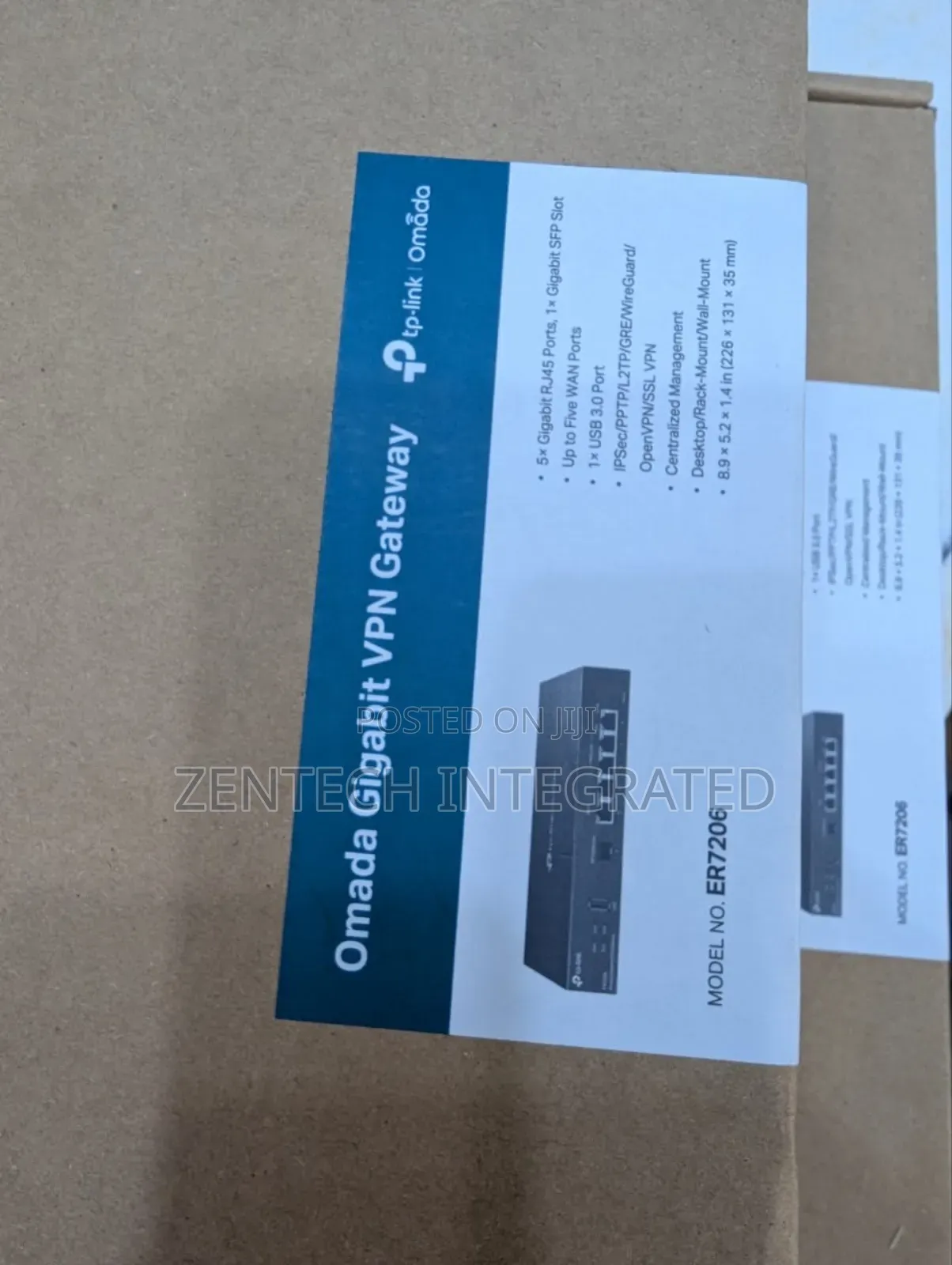 Tp-Link Omada 5port Gigabit VPN Router Gateway Model No Er7206 for sale ...