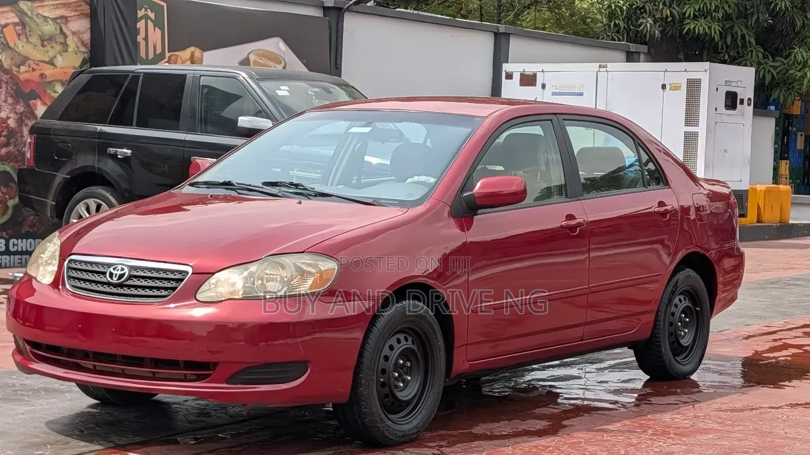 Toyota Corolla LE 2007 Red in Ikeja - Cars, Michael Oluwadairo | Jiji.ng