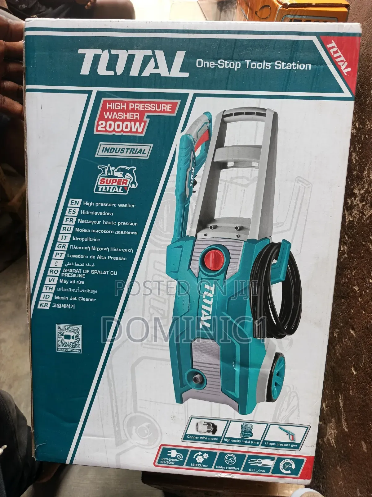 Total 2000w Industrial High Pressure Washer, for sale - dominic1 Price ...