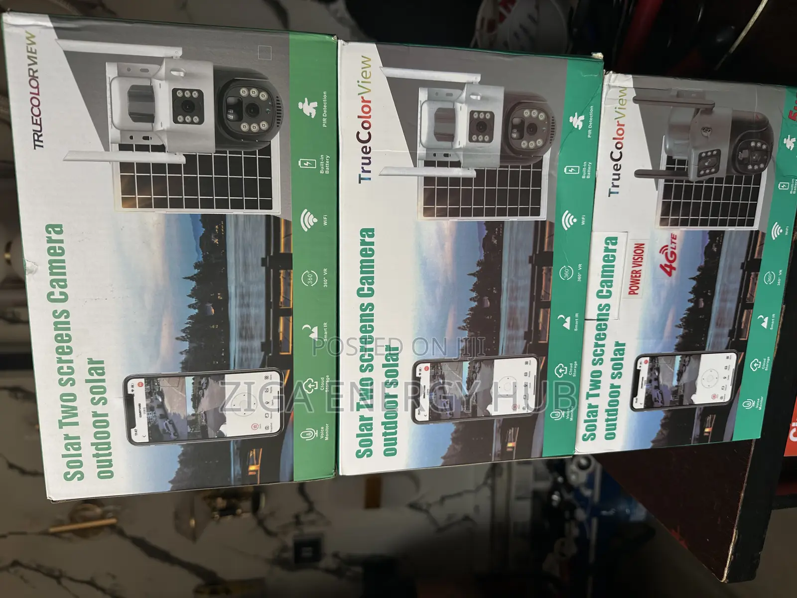 Double Screen Solar Outdoor Camera in Ojo - Photo & Video Cameras, Ziga ...