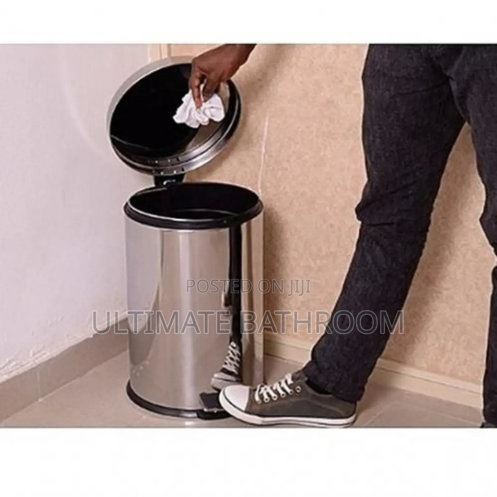 8liters Stainless Steel Pedal Waste Bin in Lekki - Storage ...