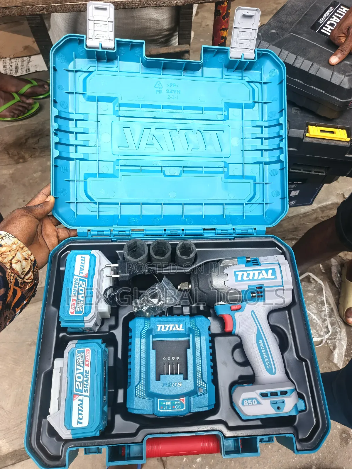 Total 850n.M Impact Wrench for sale - Hex Global Tools Price: ₦ 230,000 ...