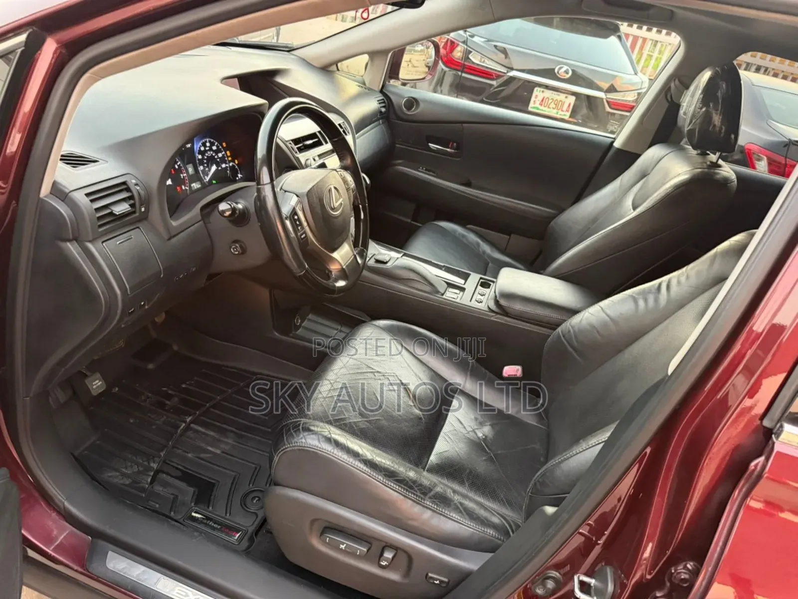 Lexus RX 350 FWD 2014 Burgundy in Abule Egba - Cars, Hardy Smart | Jiji.ng
