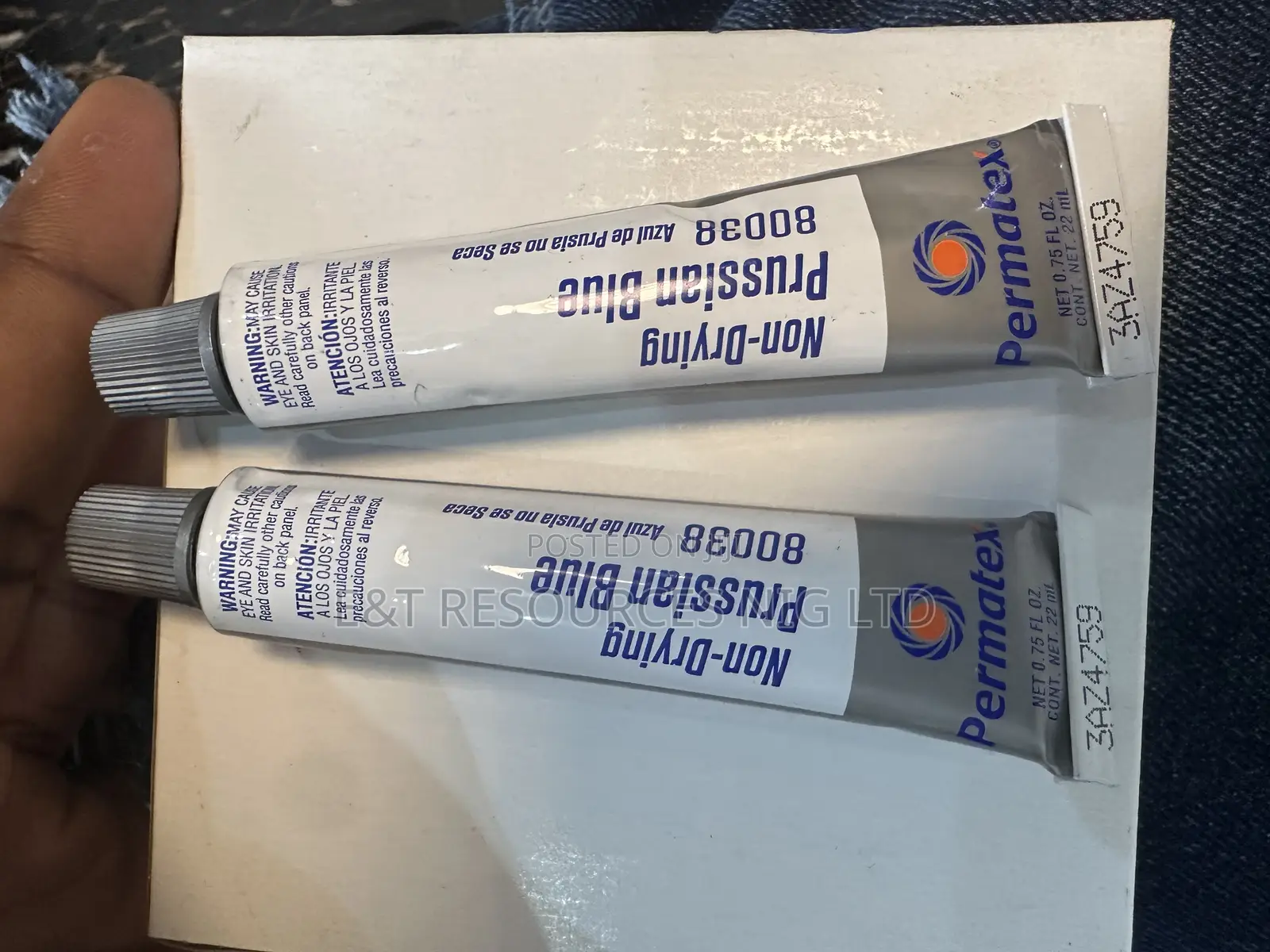 Permatex Prussian Blue Fitting Compound(Item Number 80038) in Obio ...