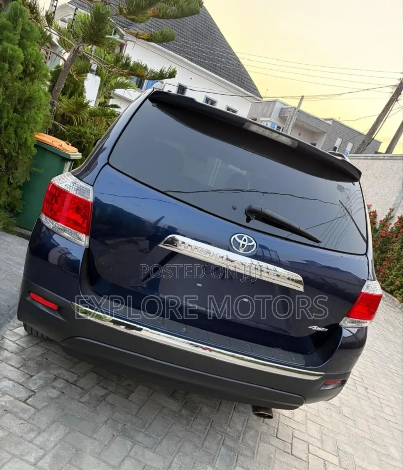 Toyota Highlander 2013 Blue in Ajah - Cars, Divine Favour Eze | Jiji.ng