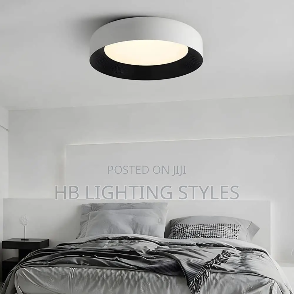 Modern Minimalist White Black Ceiling Light in Ojo - Lighting, Hb ...