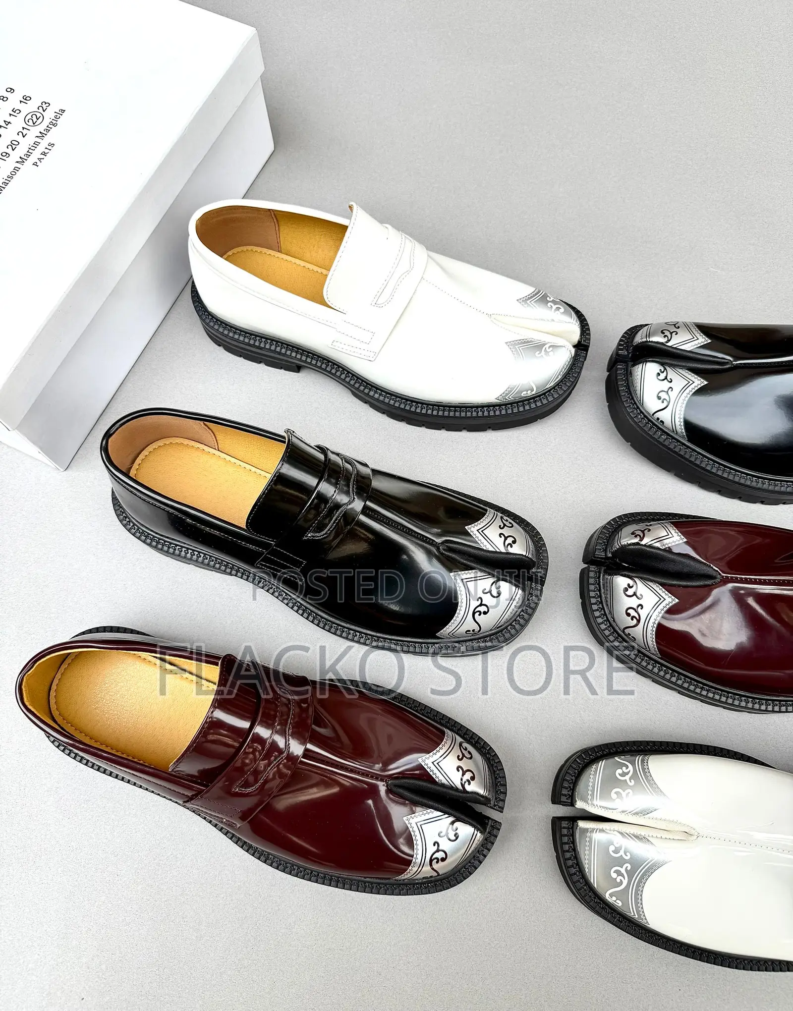 Original Maison Margiela Chunky Split Toes Tabi Loafers Shoes in Lagos ...