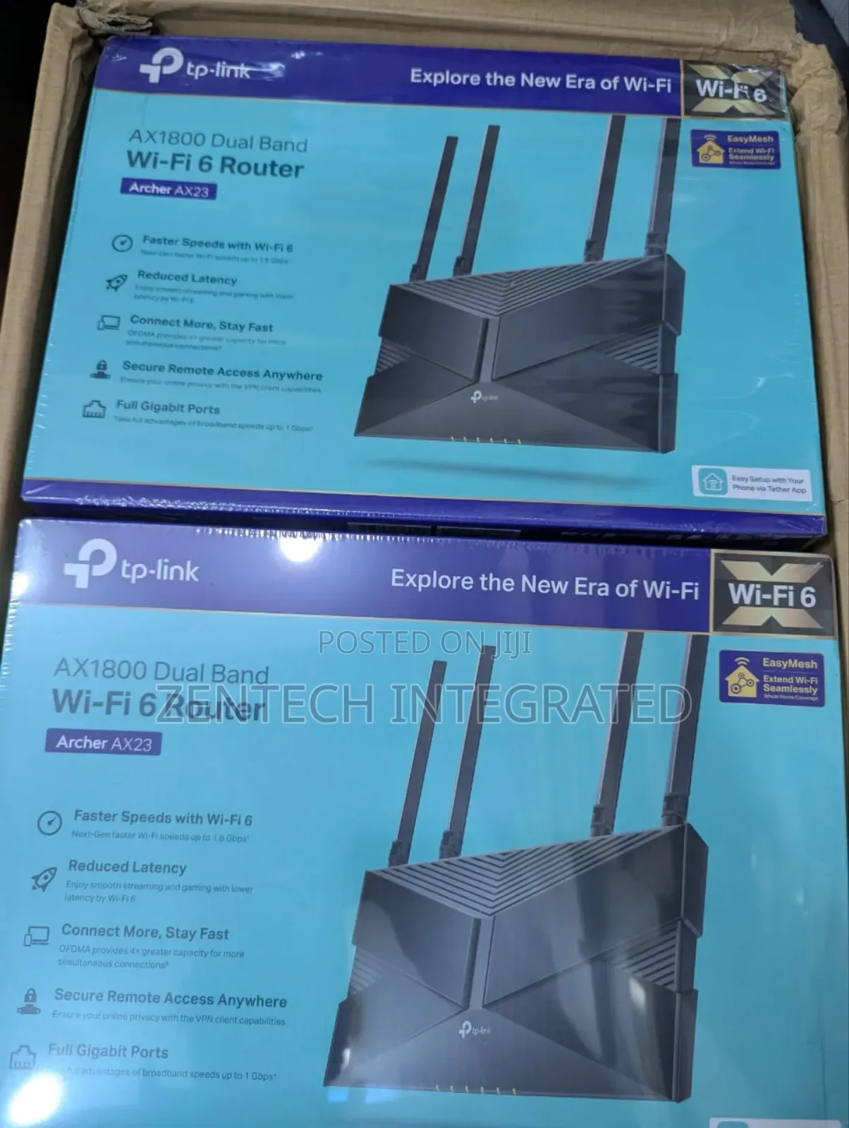 Tp-Link Wireless Wi-Fi 6 Router Dual Band Ax1800 Next Generation. for ...
