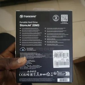 Original Trancend 1tb Portable External Hard Drive for sale - Price: ₦ ...