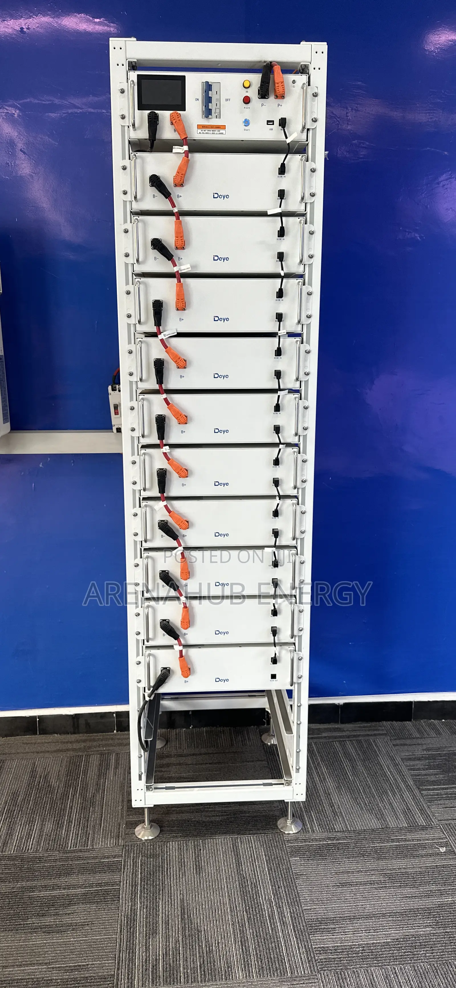 55kwh Deye Stackable Lithium Battery in Surulere - Electrical Equipment ...