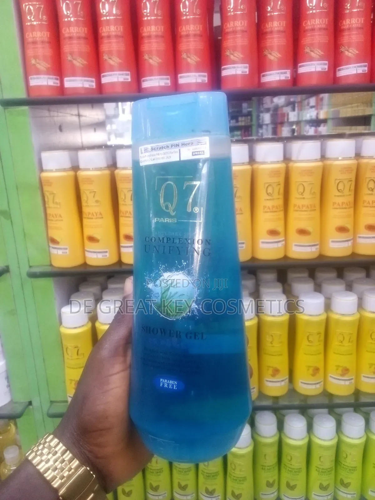 Q7 Complexion Unifying Seaweed Shower Gel (Anti Dark Spot) in Ojo ...