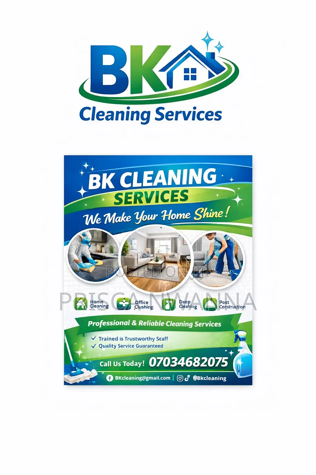 Bkcleaning Services in Surulere - Cleaning Services, Prisca Nwanna ...