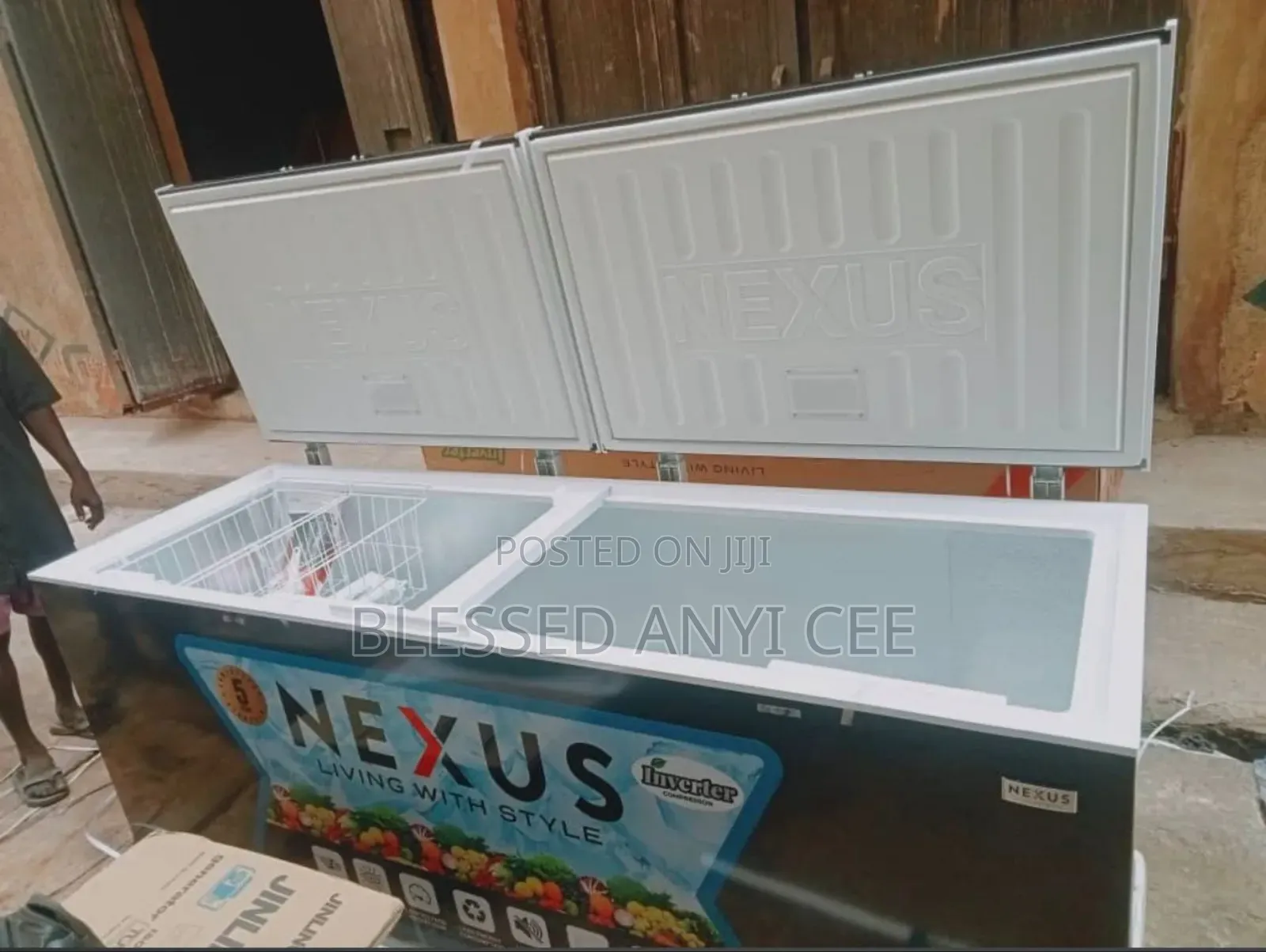 New Nexus Inverter Double Door Freezer 900l (Nx-970c)Energy Saving Key ...