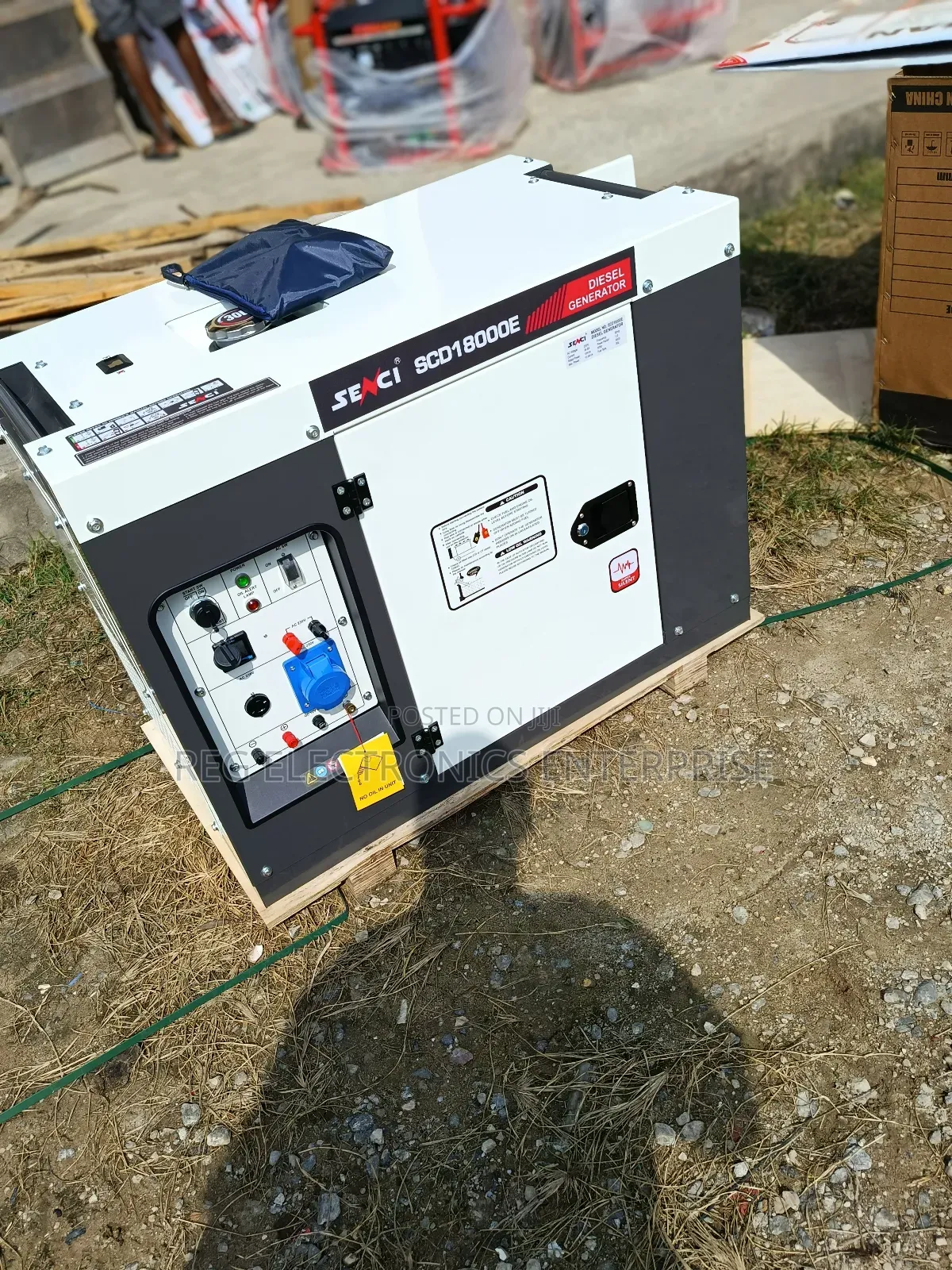 Soundproof 12kva Senci Diesel Generator for sale - Reg Electronics ...