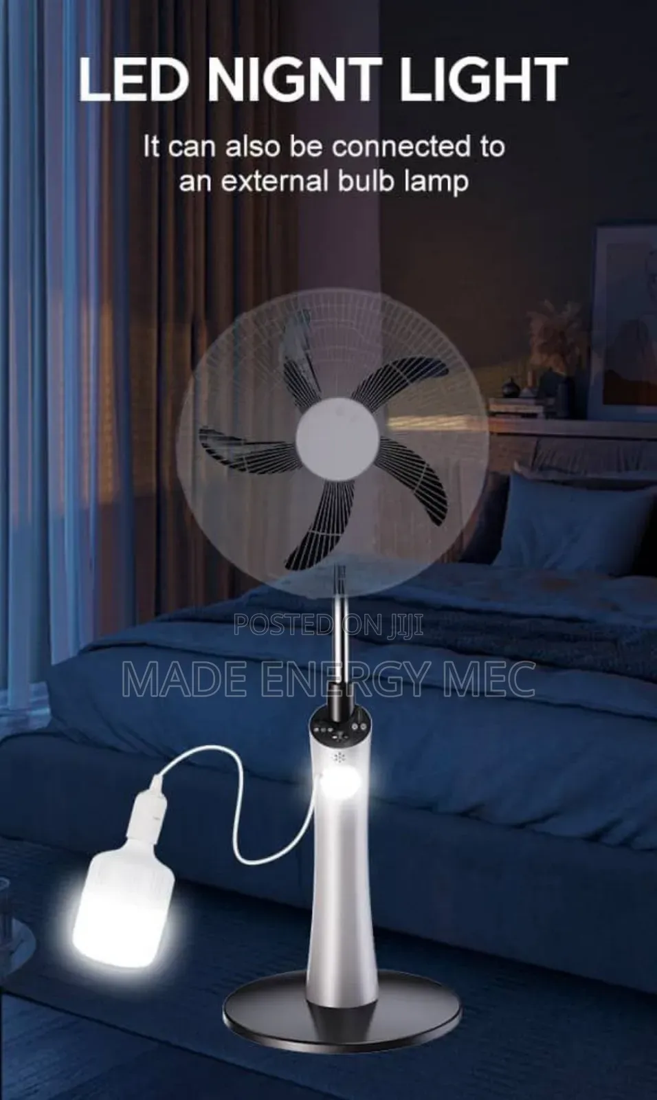 18 Inches Solar Rechargeable Fan in Ojo - Electrical Equipment, Made ...