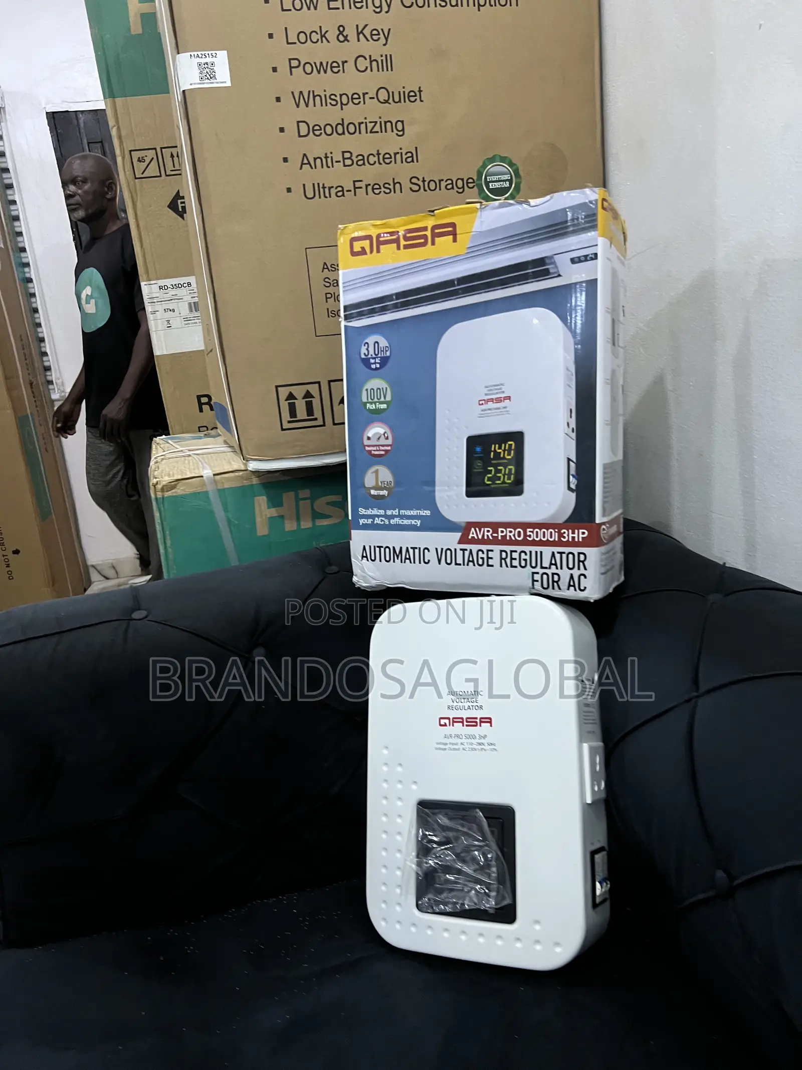 Qasa 5000w Stabilizer Designed for Steady Electrical Flow in Ipaja ...