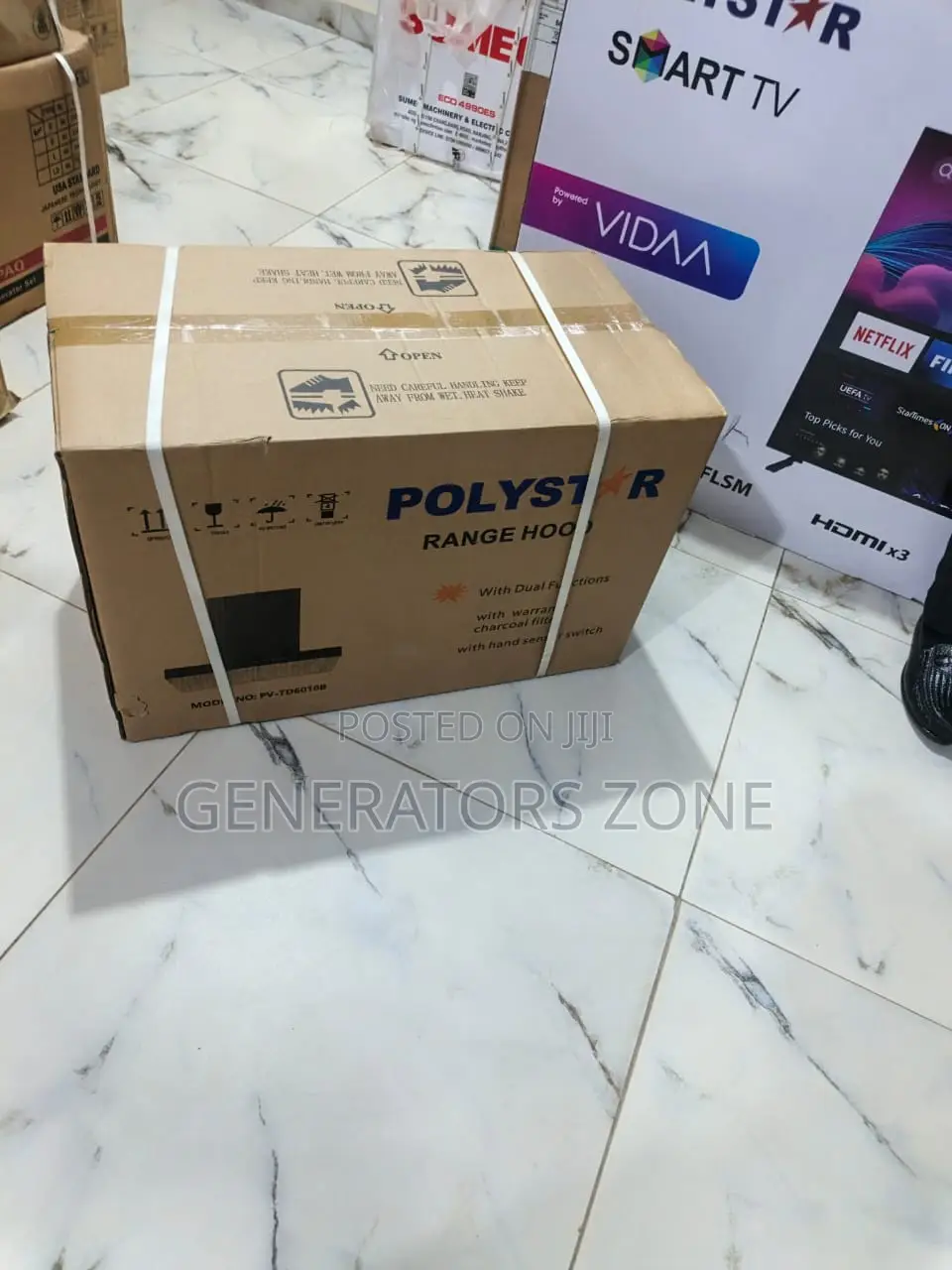 Polystar 60cm Cooking Vent Hood Pv-Td6010b in Ejigbo - Kitchen ...