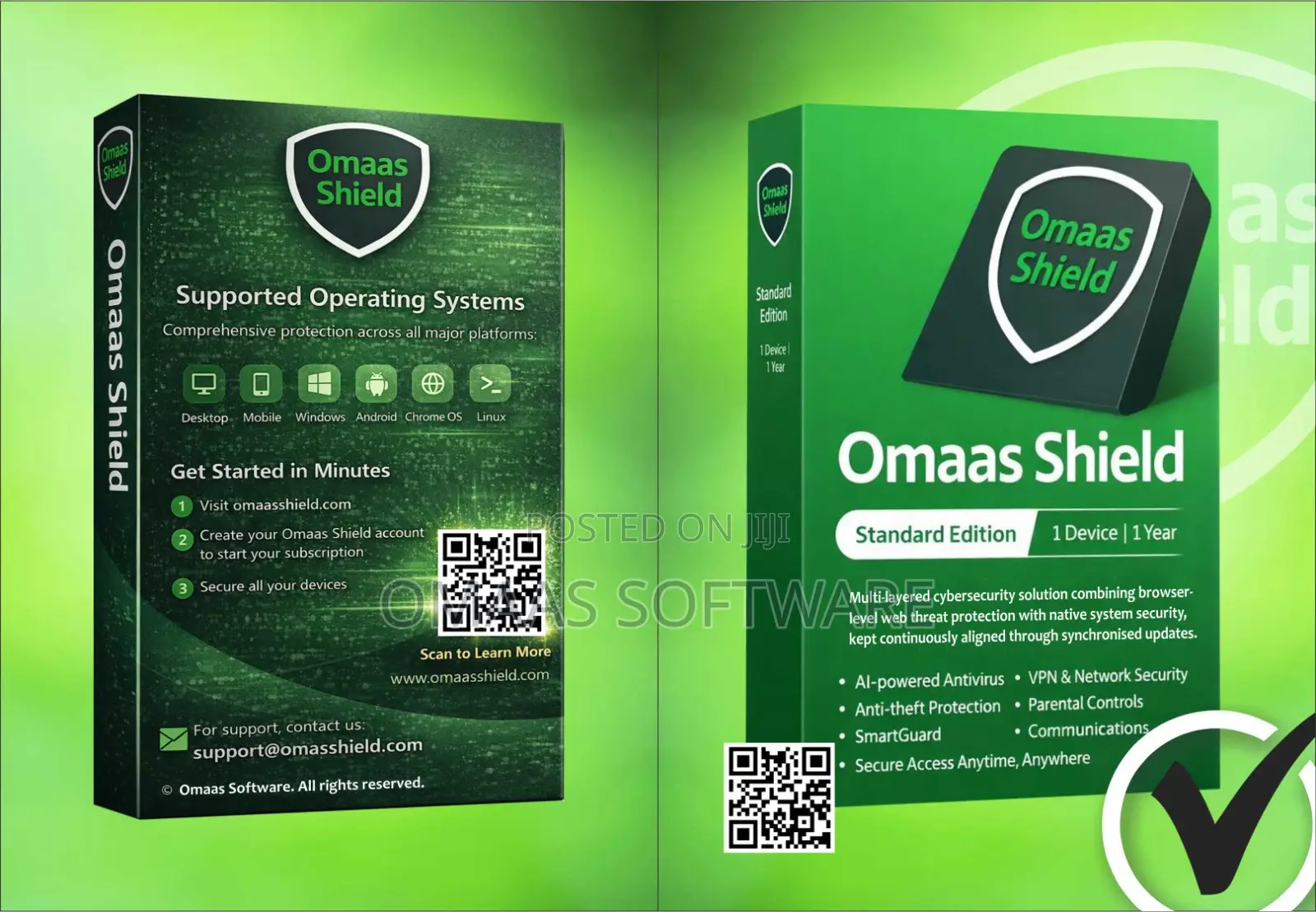 Omaas Shield Standard Edition in Ikeja - Software, Omaas Software | Jiji.ng