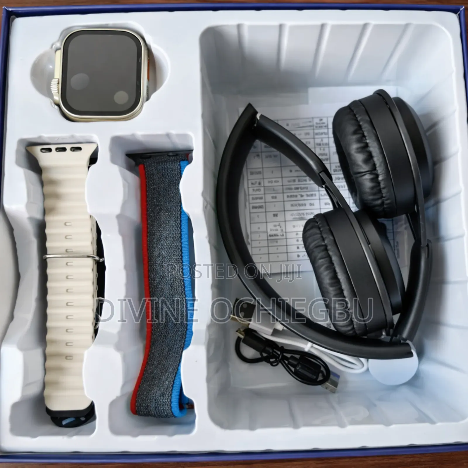 S10 Promax Smart Watch With T10 Ultra Earphone and 5 in 1 Straps in ...