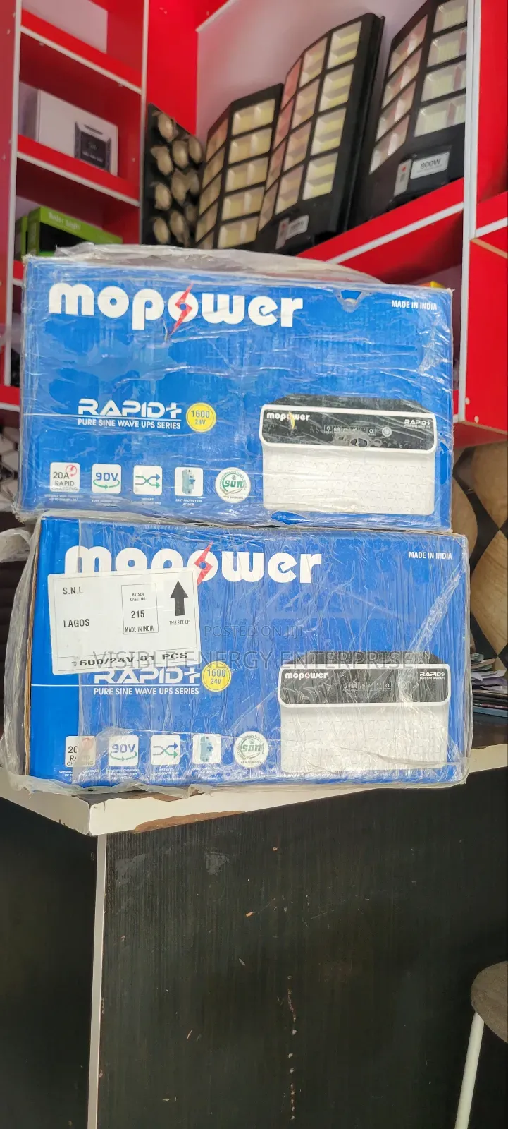 Mopower 1.6kva/24v Pure Sine Wave Transformer-Based Inverter don ...